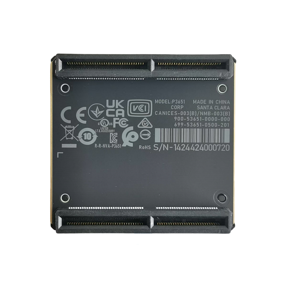 900-53651-0000-000 For NVIDIA P3651 A100 H100 PCIe 2Slot NVLink Bridge ...