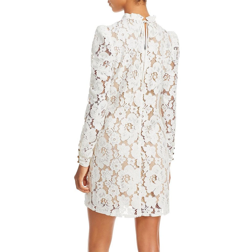 WAYF Womens Ivory Lace Short Cocktail Mini Dress XS BHFO 0104 | eBay