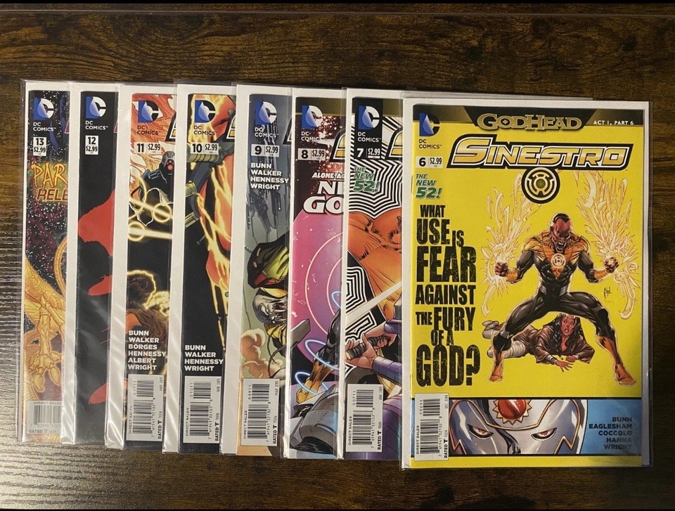 SINESTRO #1-23 COMPLETE SET LOT FULL RUN GREEN LANTERN CULLEN BUNN DC ...