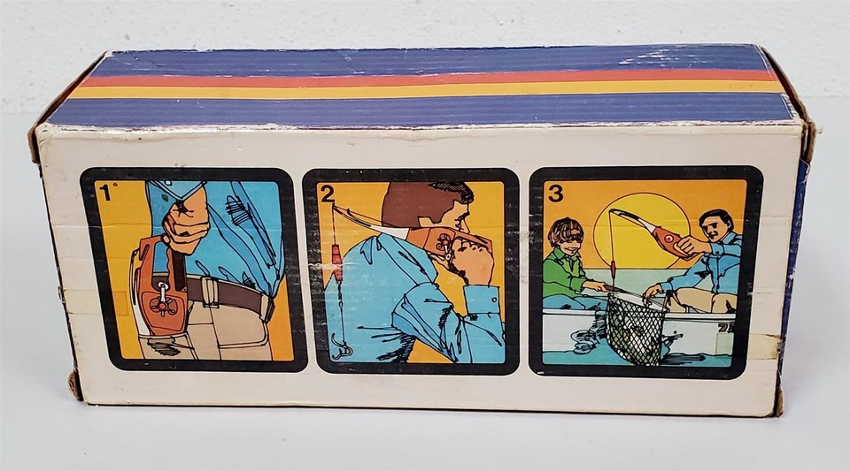 Z-857 VINTAGE 1972 POPEIL'S FISHERMAN SPIN CASTING OUTFIT-NEW IN ORIGINAL BOX! | eBay