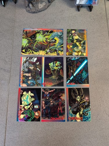 1993 WIZARD MAGAZINE Series 3 Chromium Promo Card set of 9 | eBay