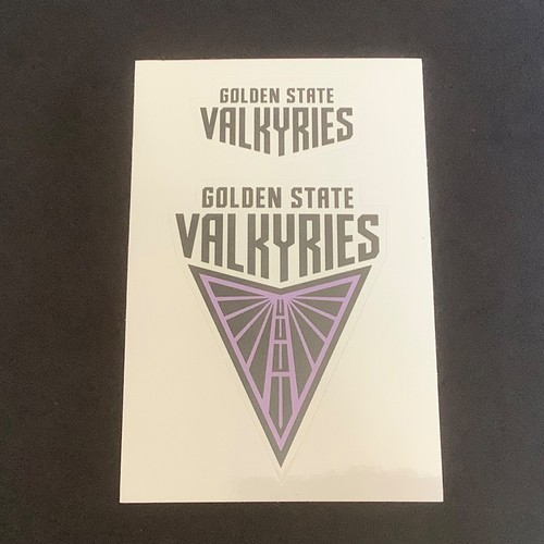GOLDEN STATE VALKYRIES STICKER SET, 2 Rare San Francisco WNBA ...