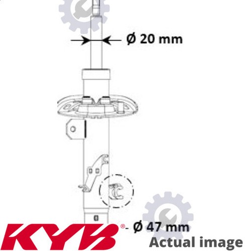 SHOCK ABSORBER FOR CITROËN C4/CACTUS/Van C3/III HMZ/HMU/HNV/HNZ/HNP/HMM ...