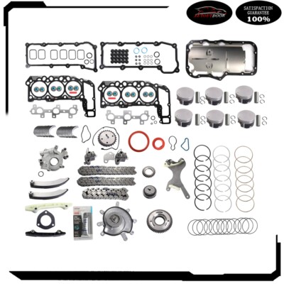 Engine Rebuilding Kit MLS fits 02-03 Jeep Liberty Dodge Ram 1500 3.7L ...