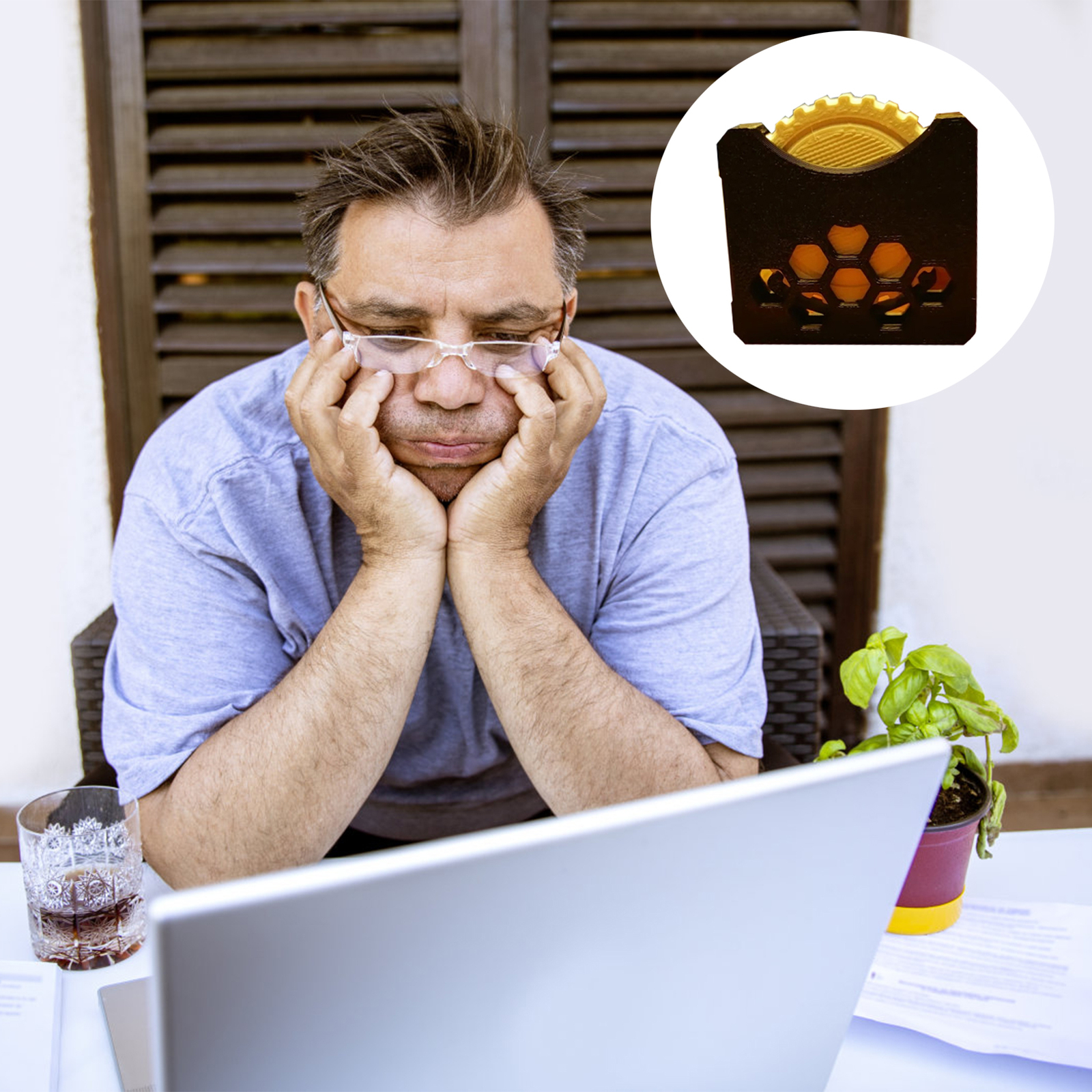 Fidget Clicking Wheel Spinning Anti-Anxiety Toggle Wheel, Mini Stress ...