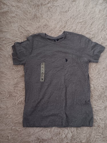 USPA Polo Assn Mens Gray T SHIRT SZ M NWT | eBay