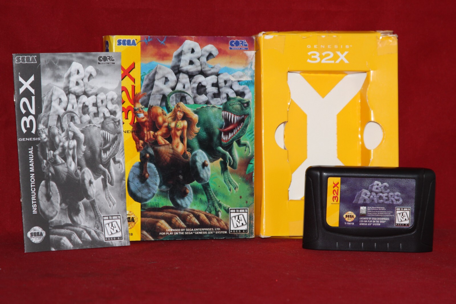 BC Racers Sega 32X - Prix - Photo - Présentation