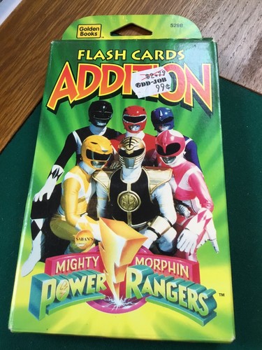 SABAN'S MIGHTY MORPHIN POWER RANGERS NUMBERS FLASH CARDS (30 CARDS) NEW IN BOX | eBay