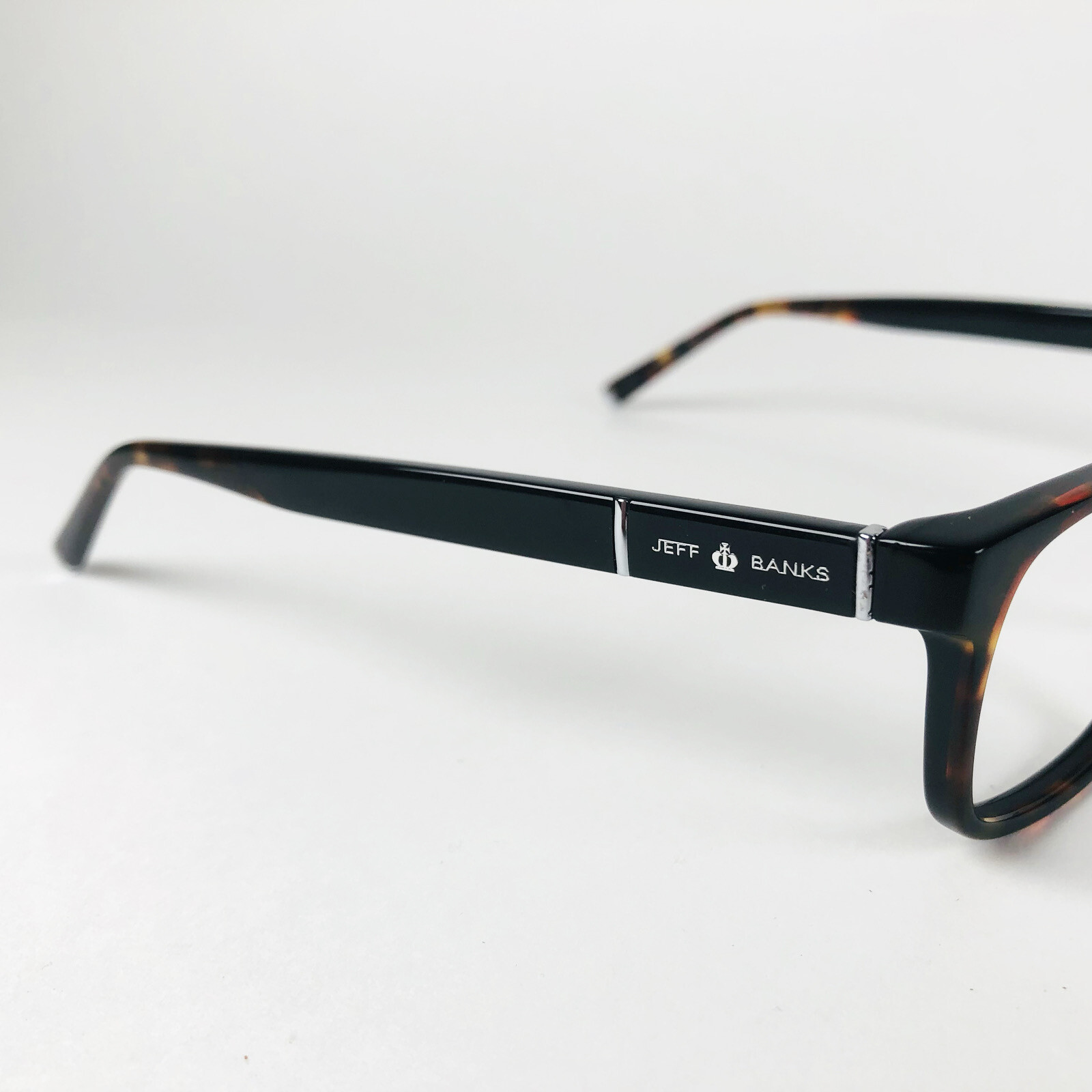 JEFF BANKS eyeglasses DARK TORTOISE SQUARE glasses frame MOD:JB ...