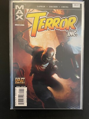 Terror Inc 1 of 5 High Grade 9.6 Marvel Max Comic Book D86-37 | eBay