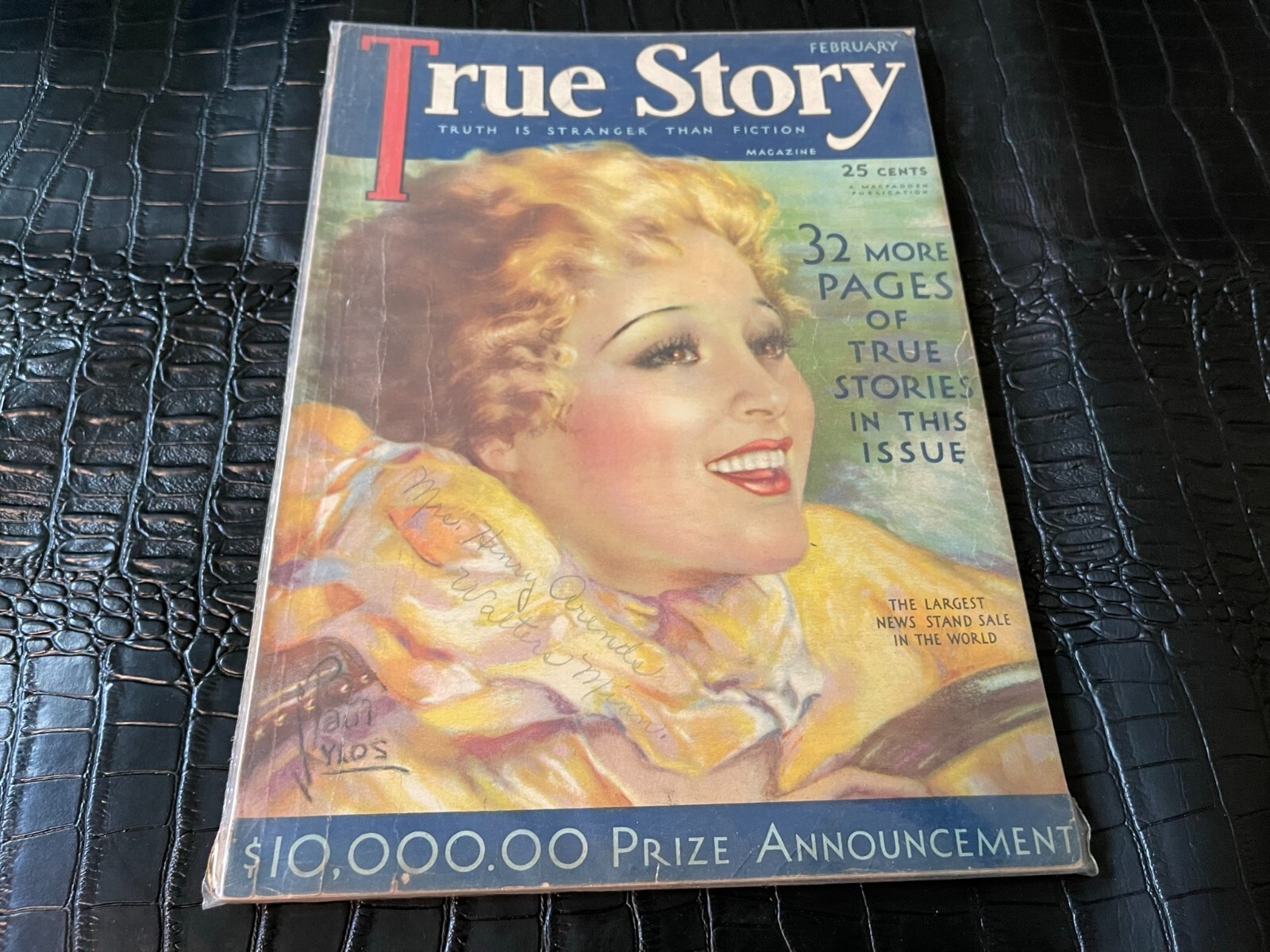 FEBRUARY 1932 TRUE STORY romance magazine - GREAT PAINTED COVER - | eBay