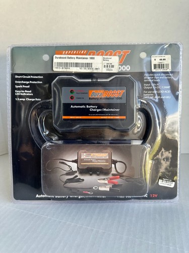 Intertek Duraboost automatic battery charger / maintainer 12V TE4-0218 ...