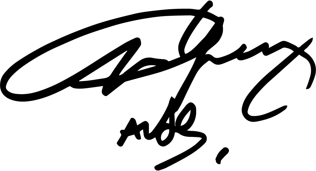 Angus Young Signature Autograph Rock Guitarist Musician VINYL DECAL ...