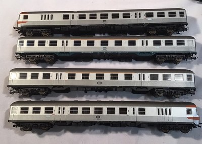 LIMA HO SCALE 4 x Wagons DMU and COACH 1st & 2nd Pax Silver DB | eBay UK