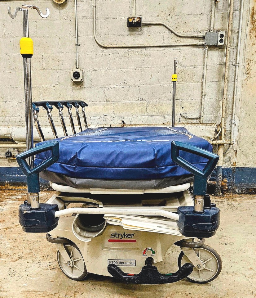 90-DAY-WARRANTY STRYKER 1007 ISOFLEX SE GEL MATTRESS HOSPITAL STRETCHER ...