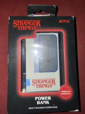 Stranger Things Max’s Walkman Power Bank 4000mAh Netflix Season 5 New ...