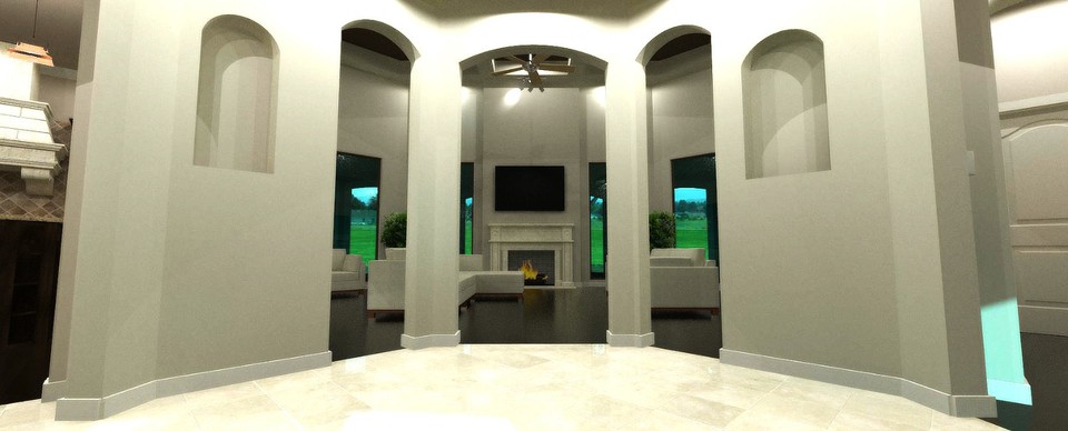 Custom Modern Home Plans - 3 Bed 2 Bath 2 Half Bath 3,811 sqft ...
