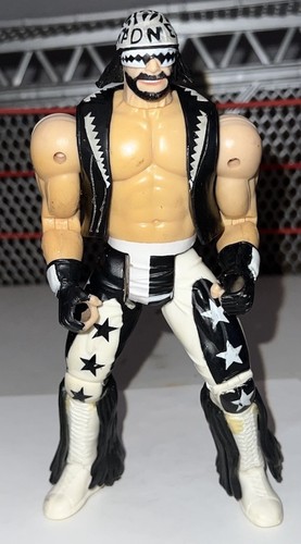 WWF WWE WCW NWO Macho Man Randy Savage Action Figure Toy Biz Vintage ...