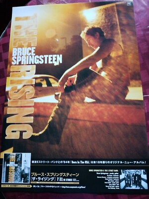 BRUCE SPRINGSTEEN THE RISING JAPAN POSTER | eBay