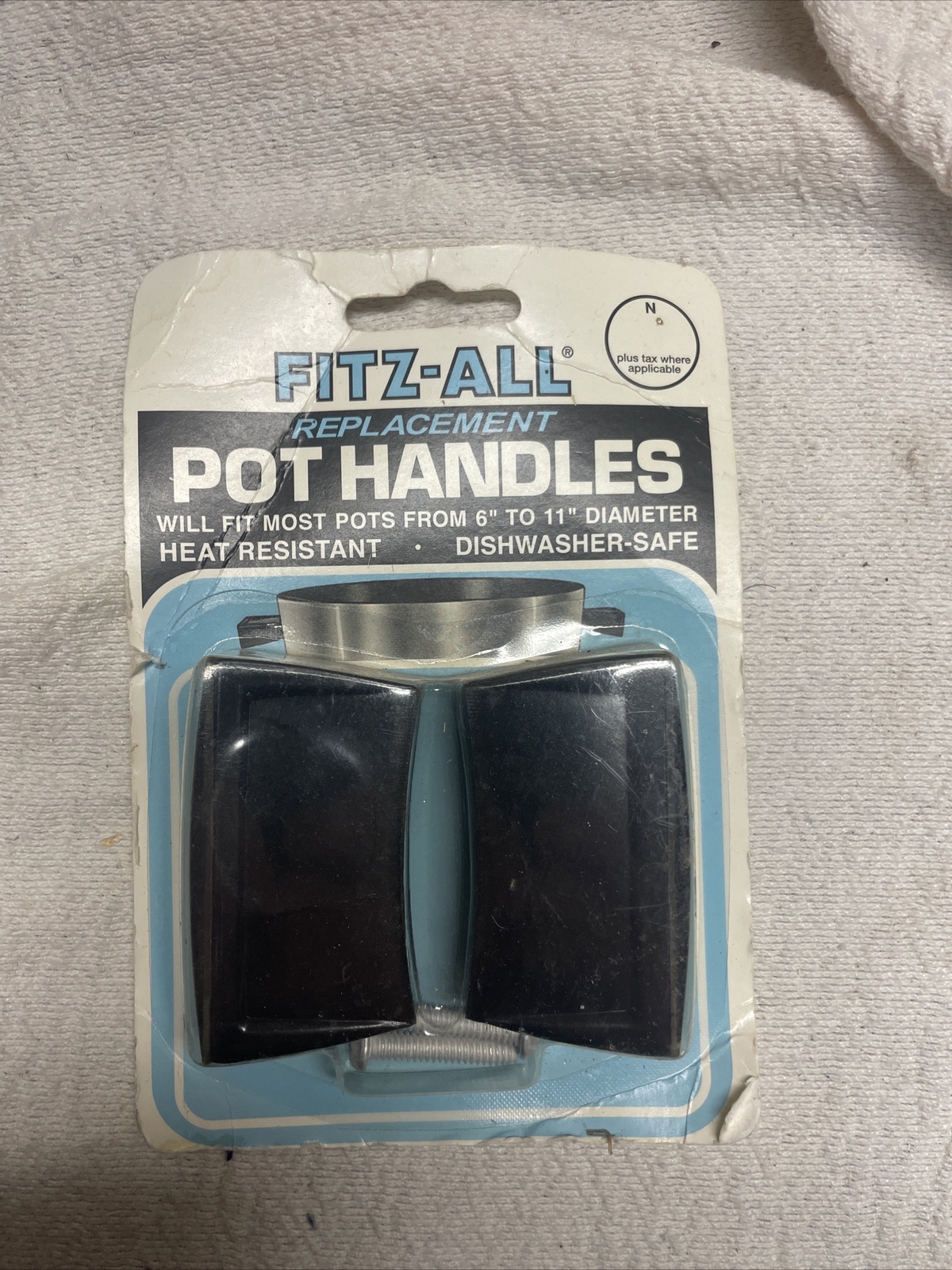 Fitz-all Pot Handles 6-11” Pots - Black Set Of 2 | eBay