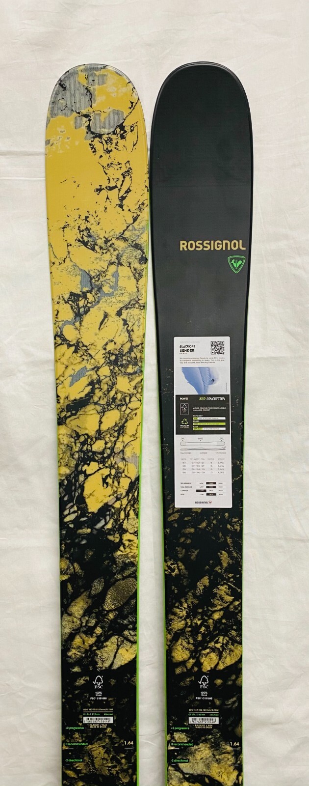 ROSSIGNOL BLACKOPS SENDER 102 2022 (164CM) *NEW* MSRP $700 | eBay