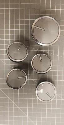 OEM Whirlpool Washer Control Knobs 5pk W10756270 for WTW4955HW2 USED | eBay