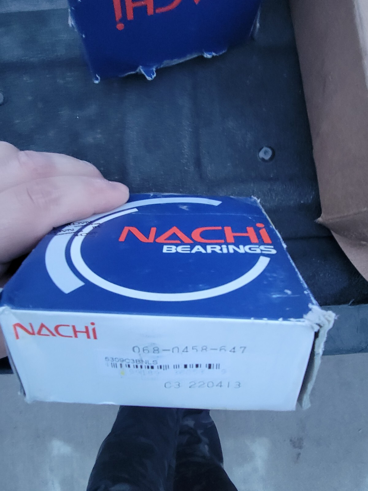 Nachi Bearings 5309 068-0458-647 Double Row Angular Ball Bearing NIB ...