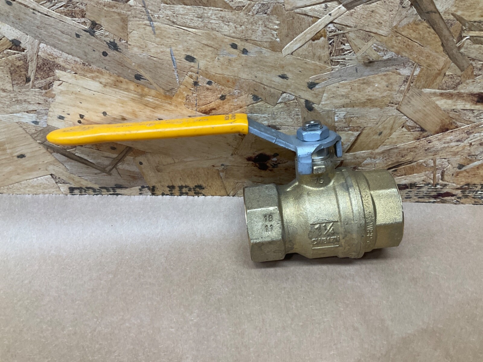 NEW RUBINC CW617N Threaded Ball Valve 1-1/4” 600 CWP PN40 DN32 ...