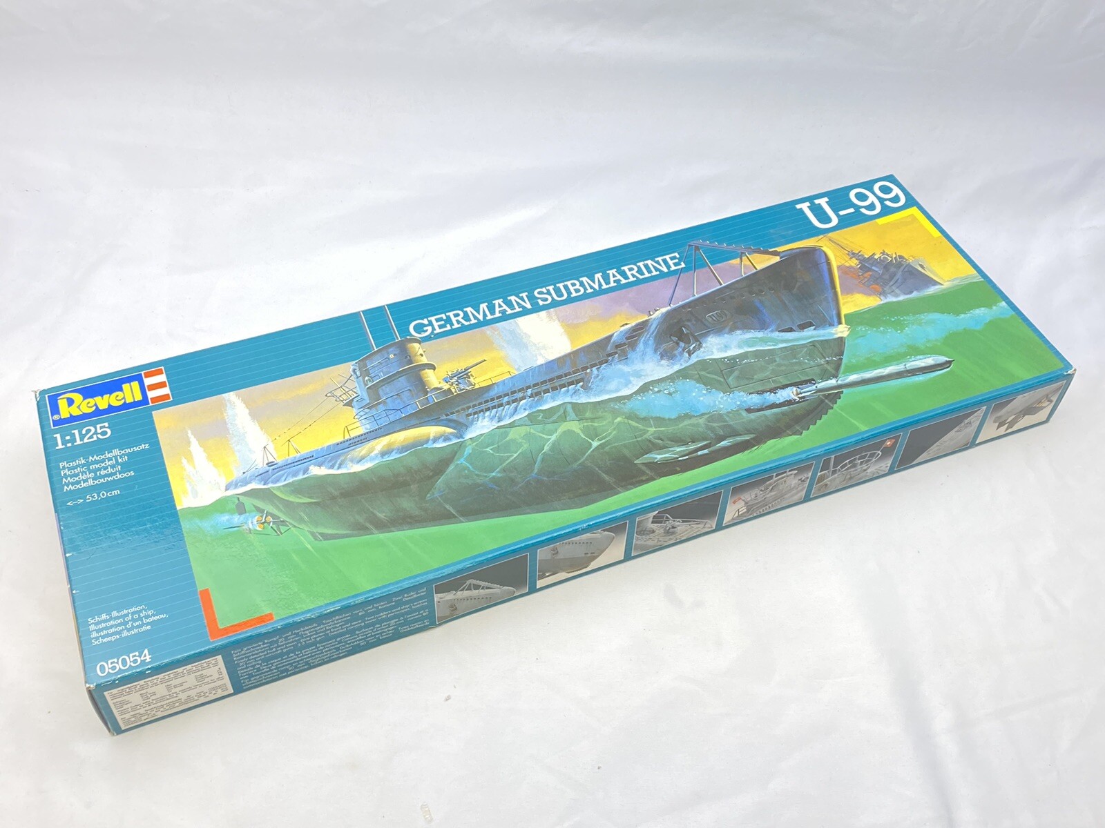 REVELL U-99 German Submarine 1:125 Model U Boat 05054 SEALED Wolf Pack ...