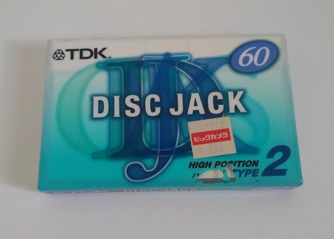 TDK+DJ+DISK+JACK+60+TYPE+II+CASSETTE+TAPE+%281%29+%28%29 for sale ...