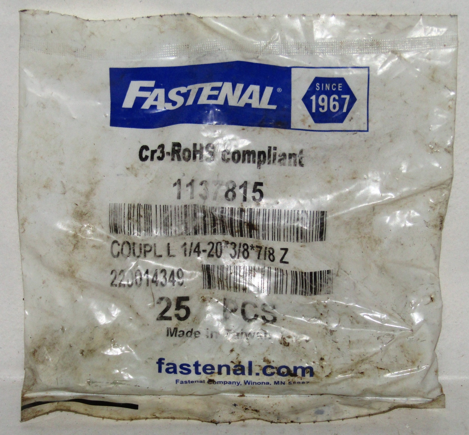 NEW FASTENAL COMPANY COUPLING NUT LOT OF 12 PART NO. 1137815 | eBay