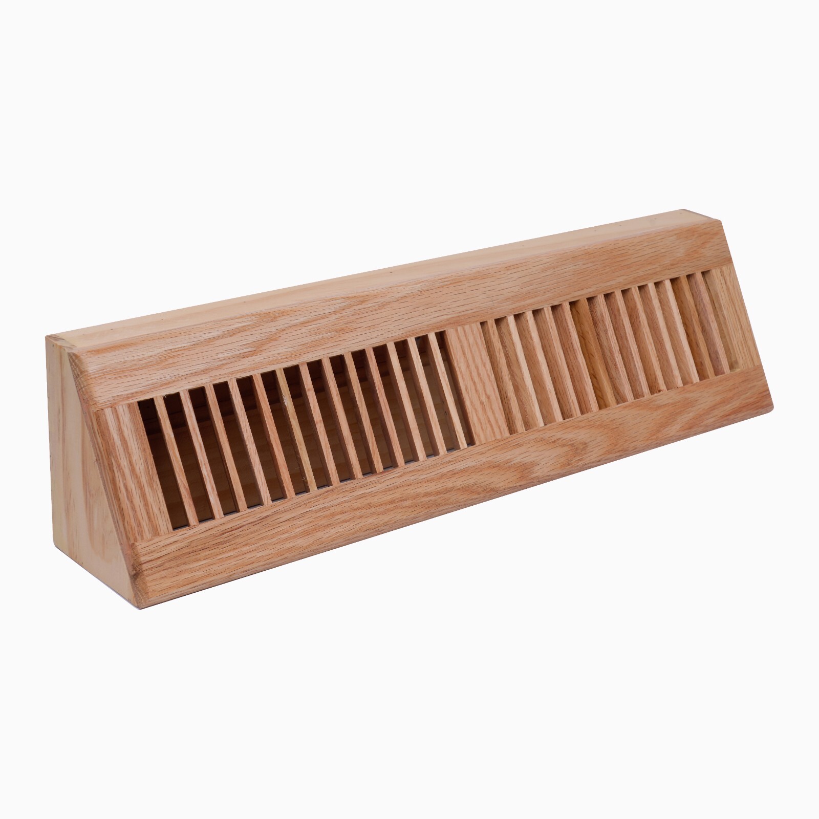 Wooden Baseboard Floor Register | Return Air Grille | Decorative Air ...