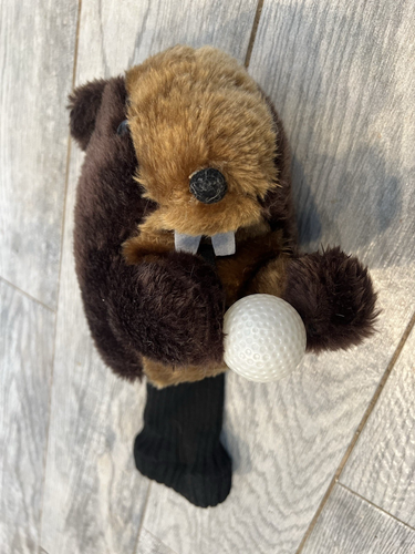 Gopher Golf Club Head Cover Plush Caddyshack Style 1 Wood Beaver ...