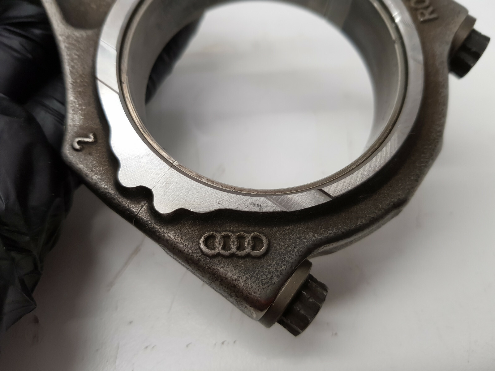 2013 AUDI R8 5.2 V10 PETROL (CTPA) ENGINE X1 PISTON & CONNECTING ROD ...