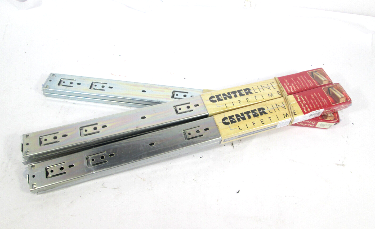 Lot of 3- Centerline-22"- Over Travel Drawer Slides- 757 Series- 100 ...