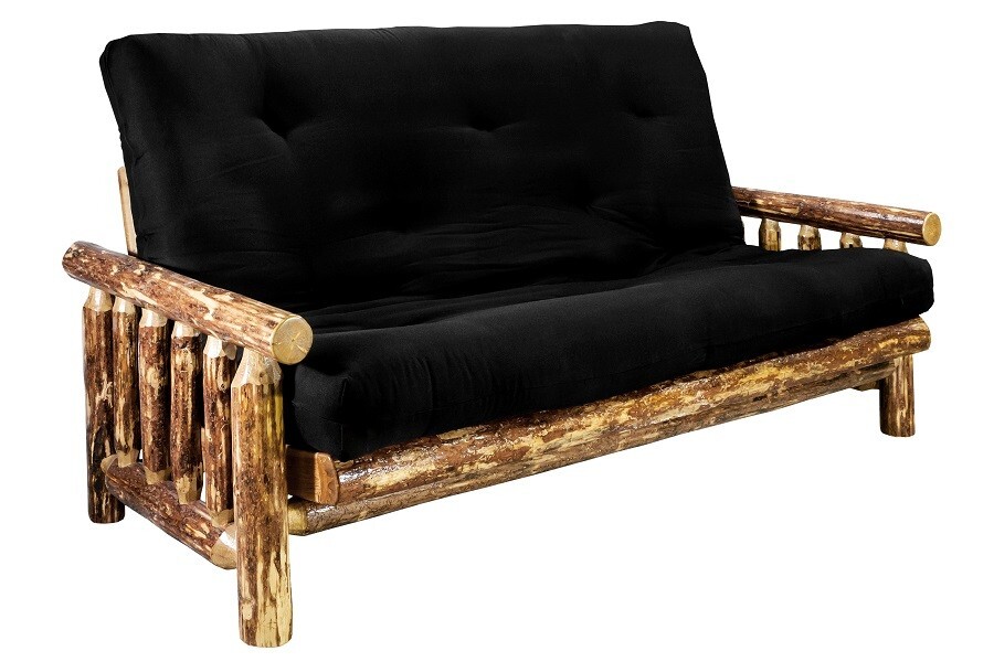 Rustic Log Futon Beds