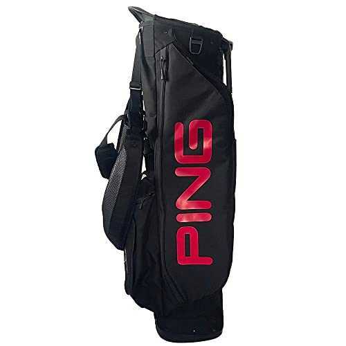 PING Hoofer Light 34728 Stand Caddy Bag 2kg 4Way Black | eBay