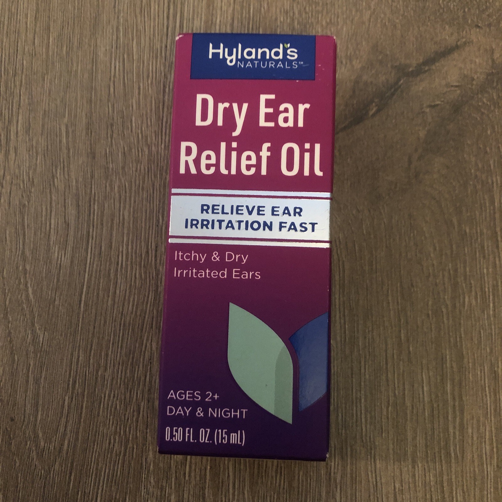Hylands Naturals Dry Ear Relief Oil for Itchy Dry Irritated Ears Exp ...