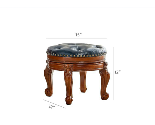 Footstool ottoman pre owned 12 inches tall | eBay