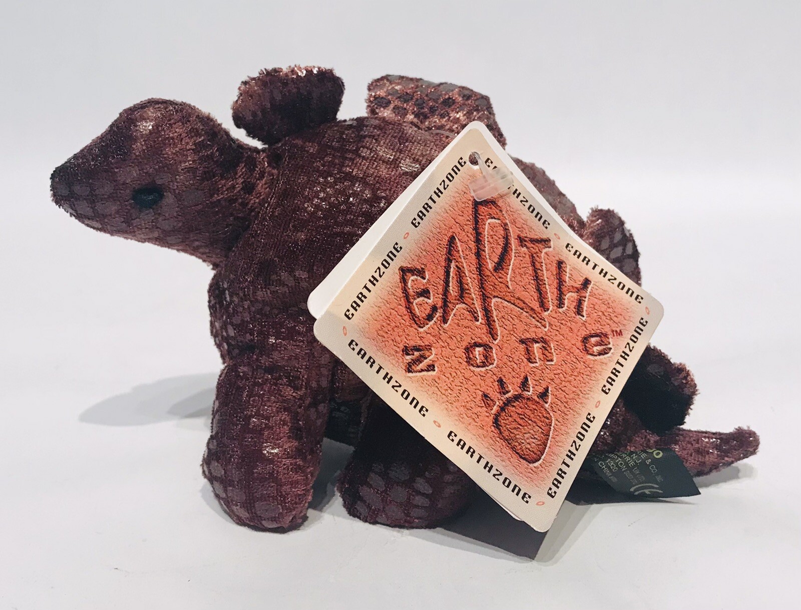 Four Russ Zonies Dinosaur Beanie Toys Plato Tyrone Stego TRIGGOR 1990s ...