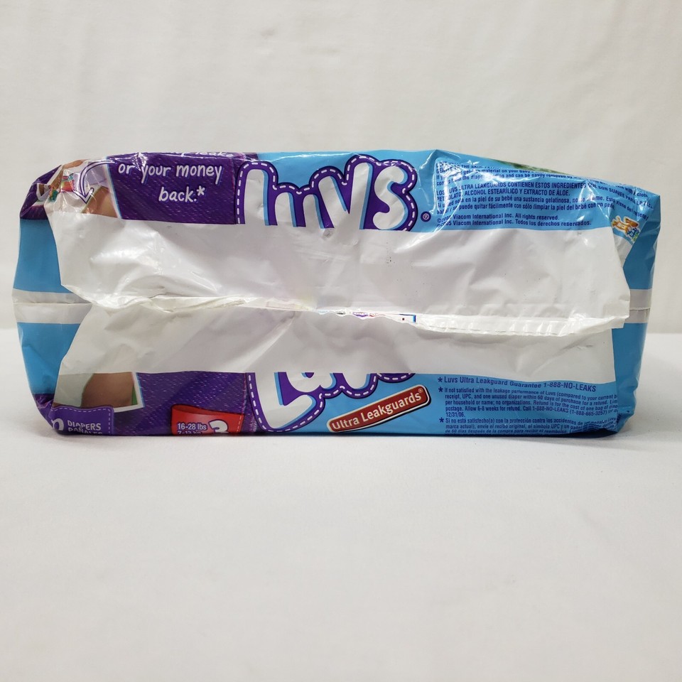 Vintage Luvs Diapers Size 3 Jumbo Pack Of 40 Rare Blues Clues Print ...