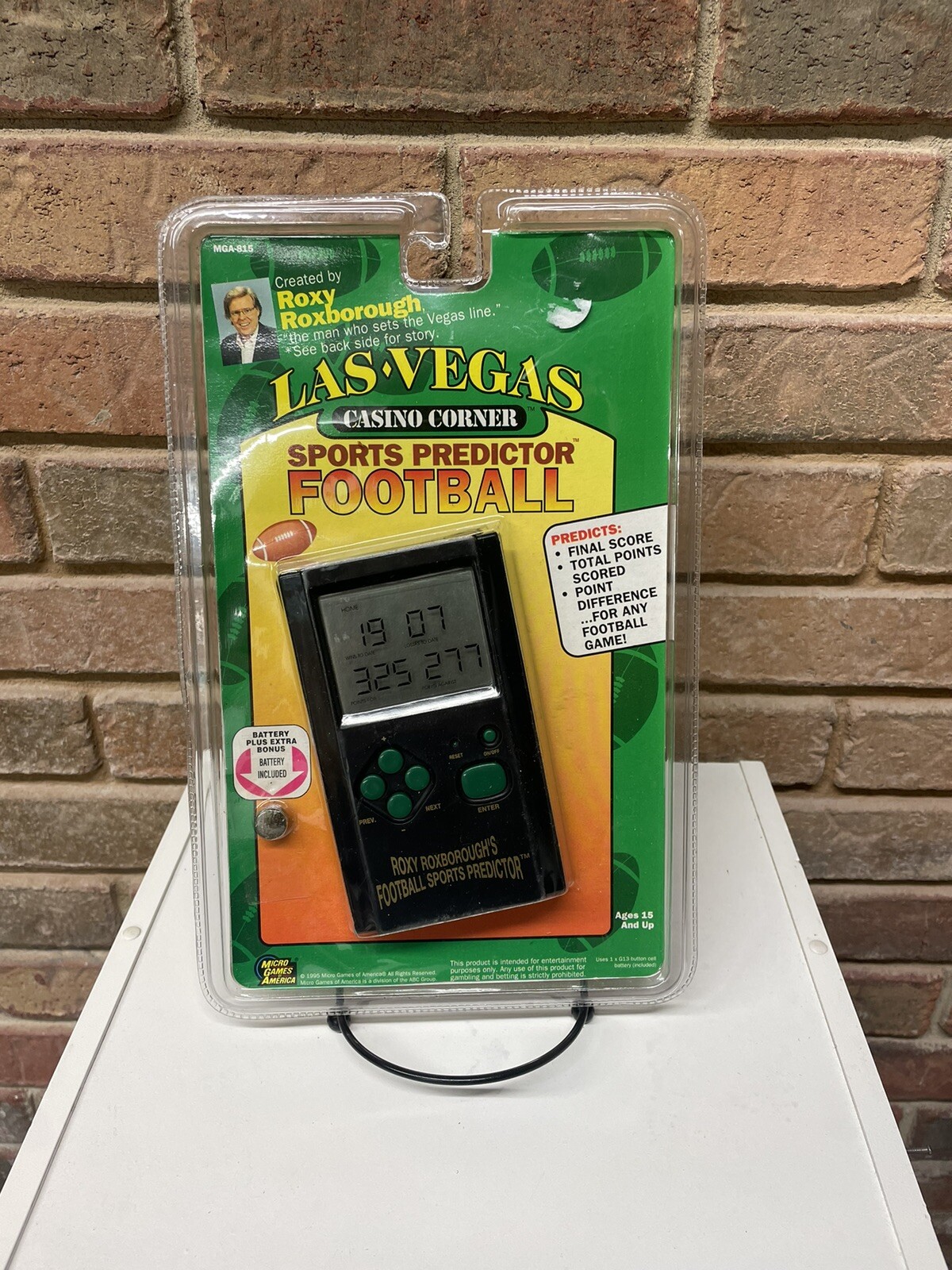 Football Sports Predictor Las Vegas Casino Corner Roxy Roxborough 1995 ...