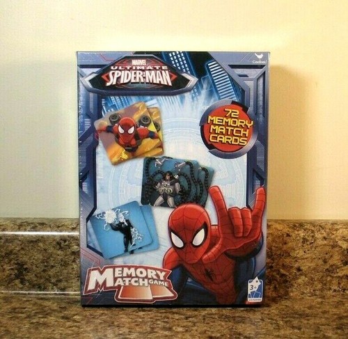 Marvel Ultimate Spider-Man Memory Match Game Box Set New | eBay