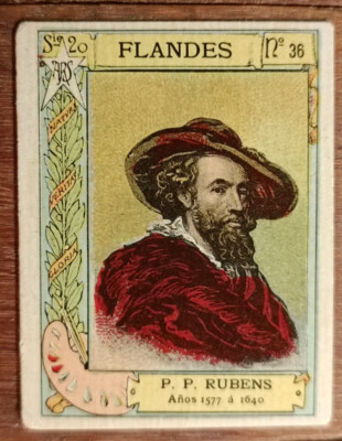 P. P. Rubens Flanders Figurine Pre-War Phototypes Famous Characters ...