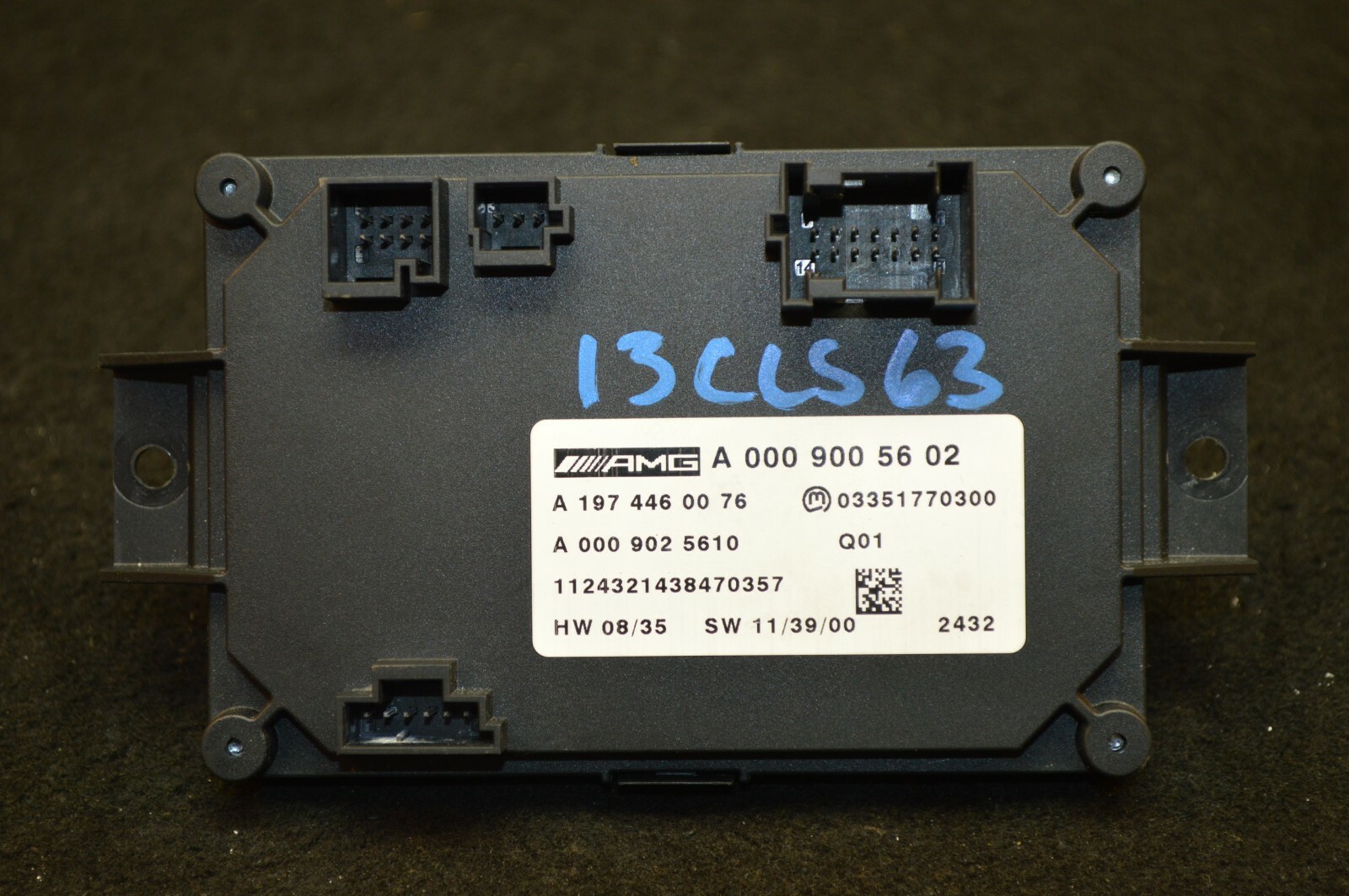 12-15 W204 MERCEDES C63 CLS63 E63 AMG DRIVE CONTROL UNIT MODULE ...