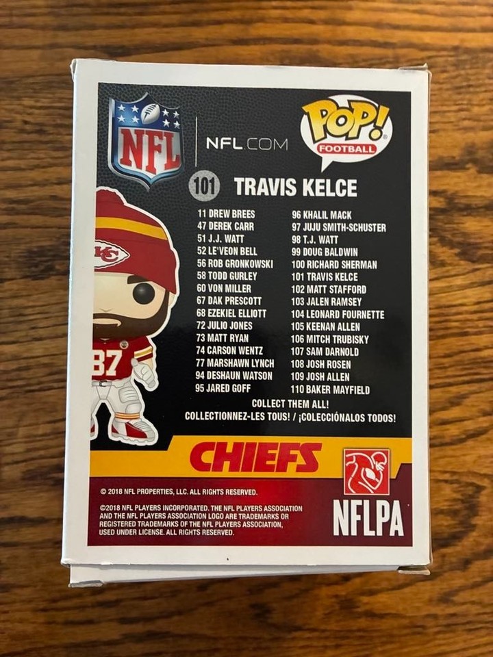 Funko Pop! Vinyl: Travis Kelce #101 BRAND NEW | eBay