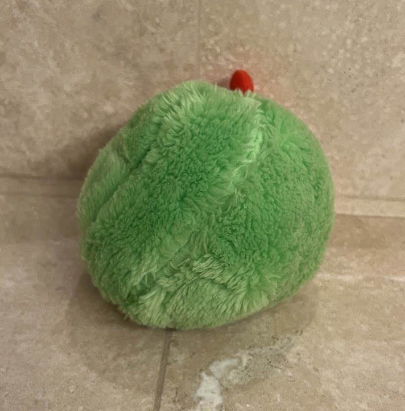 Vintage Mattel 1985 Rare Popples Putter Plush Lime Green Orange Popple ...