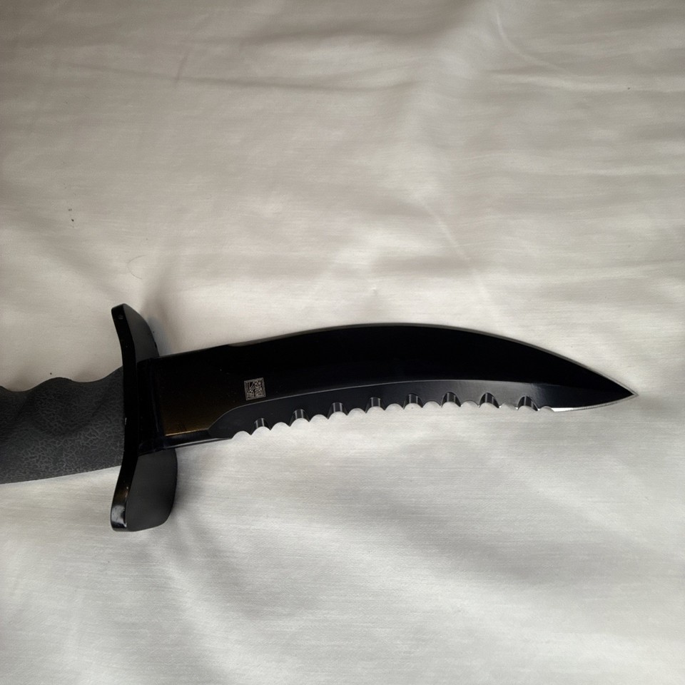 Al Mar Knife 1980s Classic Collectible 3103/BB Warrior Blade Black With ...