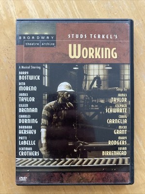 Studs Terkel’s Working DVD Broadway Theatre Archive Musical James ...