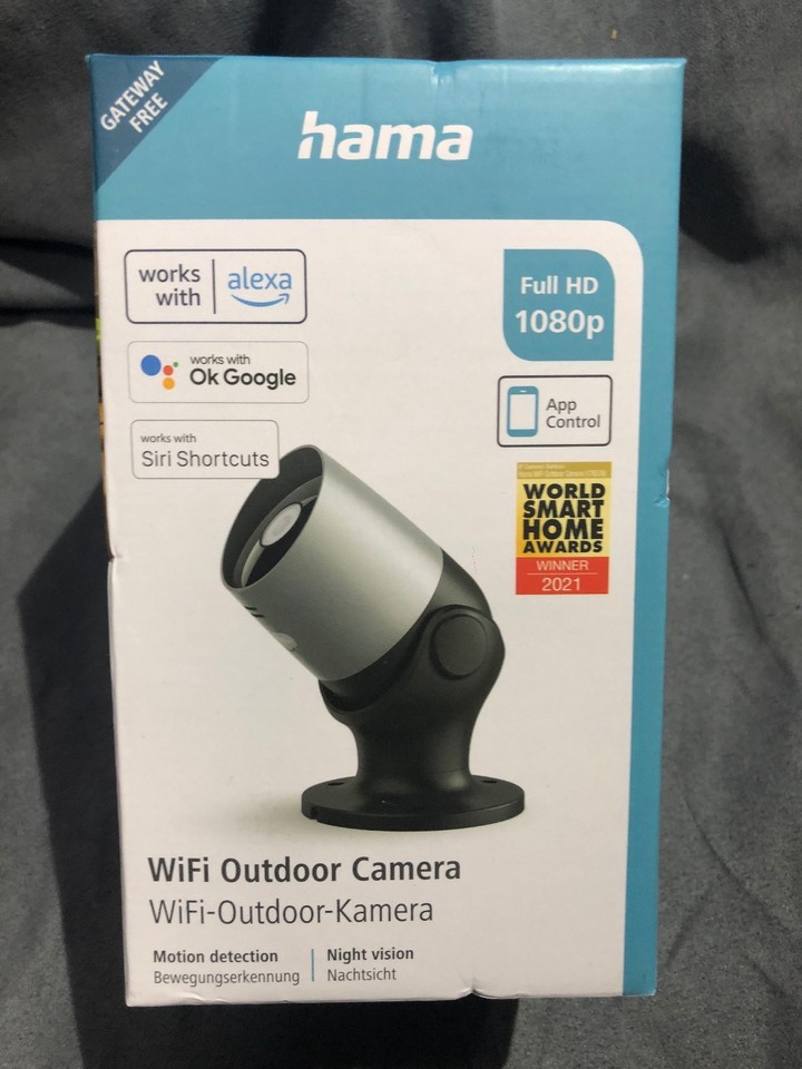 Hama Überwachungskamera WLAN-Kamera – funktioniert ohne Gateway ...